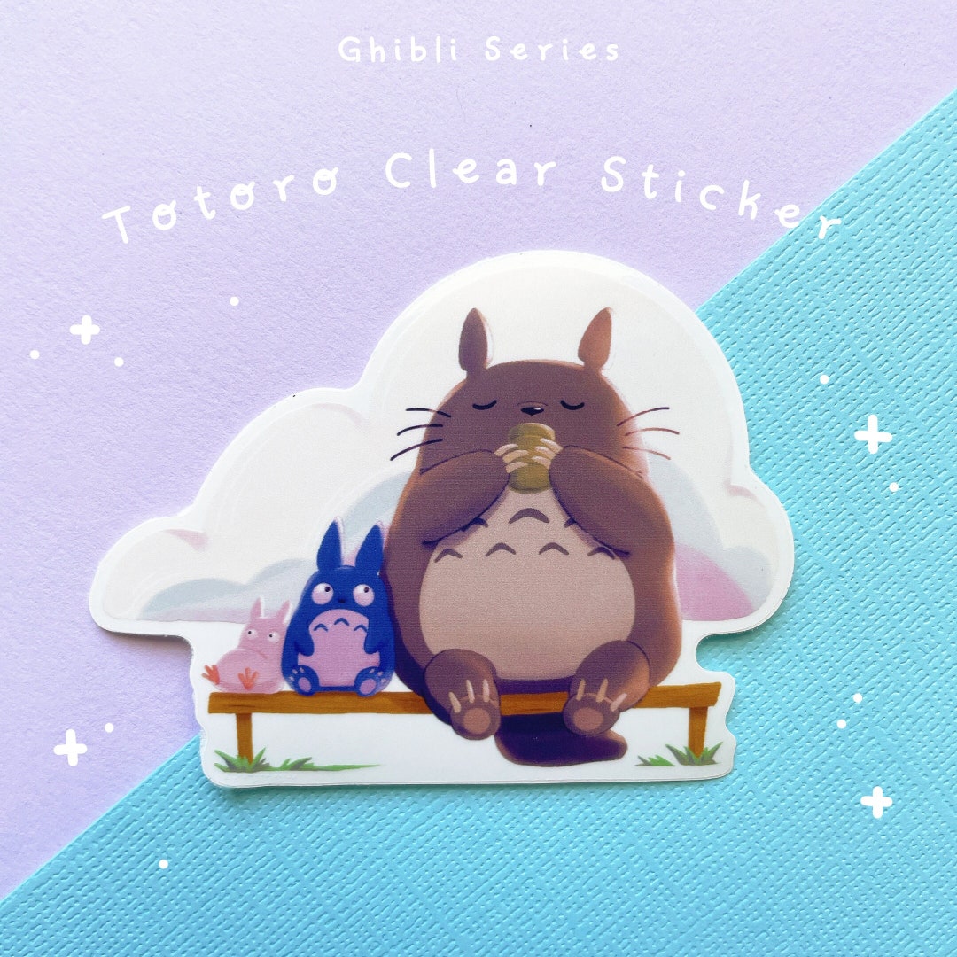 Anime Film-inspired Afternoon Rest Clear Sticker - Cute Die Cut ...