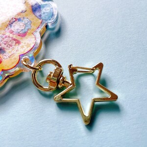 Holotempus HQ Vanguard Charm - Holographic Star Keychain - Holographic ...
