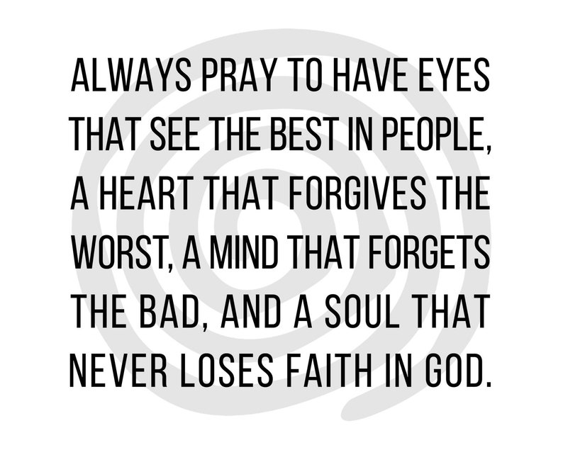 Always Pray Digital Download Sign for Home or Office 8 X 10, PDF, JPG ...