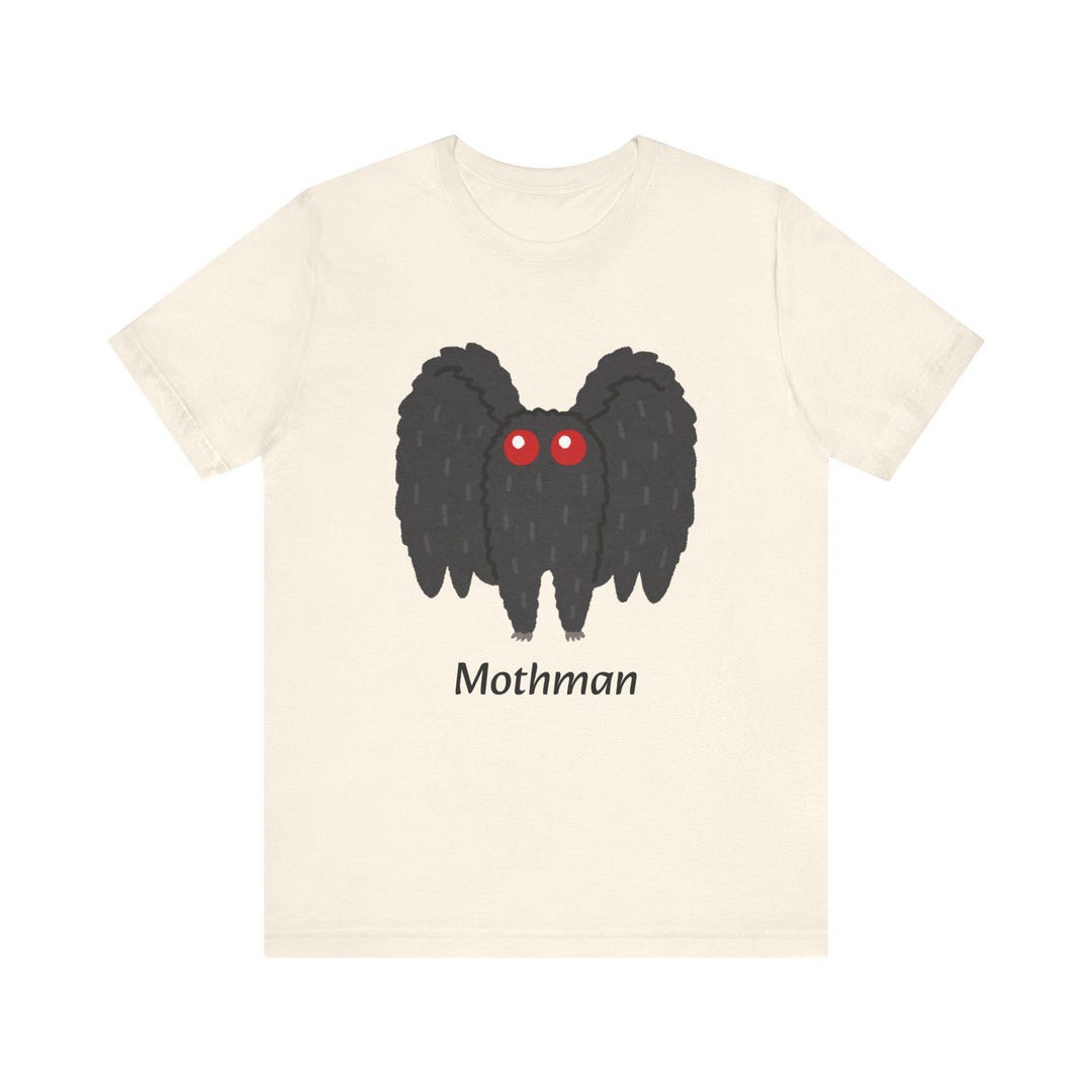The Mothman Cartoon Comic - Etsy