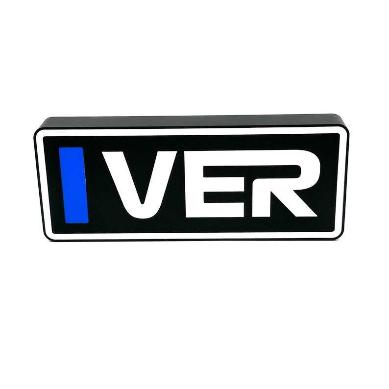 Max Verstappen Name Abbreviation With LED Lighting, Formula 1, F1 ...