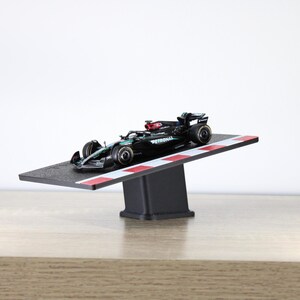 F1 Gift, Formula 1 1:43 Diecast Model Car on Track Display Stand - Etsy