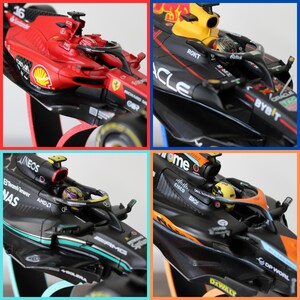 F1 Gift, Formula 1 1:24 Diecast Model Car on Display Stand - Etsy
