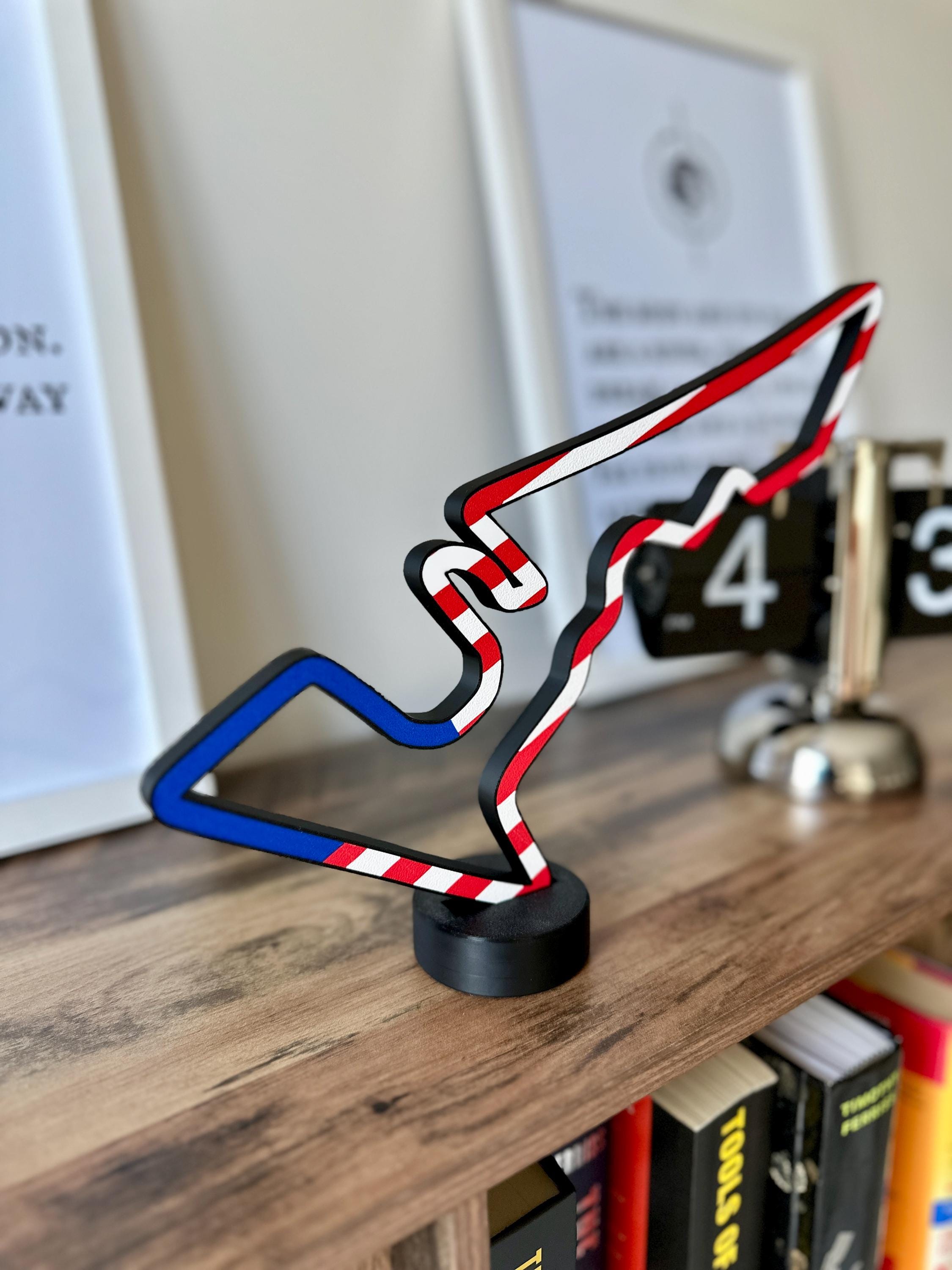 F1 Track - Formula 1 Track Art - F1 Track Wall Decor of Famous Racing ...