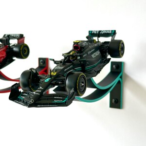 F1 Gift, Formula 1 1:24 Diecast Model Car on Wall Mounted Bracket - Etsy
