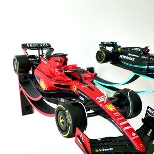 F1 Gift, Formula 1 1:24 Diecast Model Car on Wall Mounted Bracket - Etsy