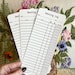Reading Log Bookmark, Book Tracker, Reading List, Progress Tracker ...