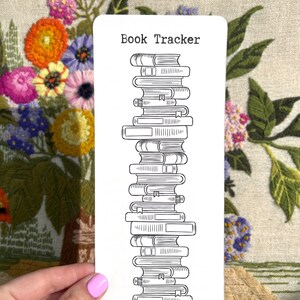 Reading Log Bookmark, Book Tracker, Reading List, Progress Tracker ...