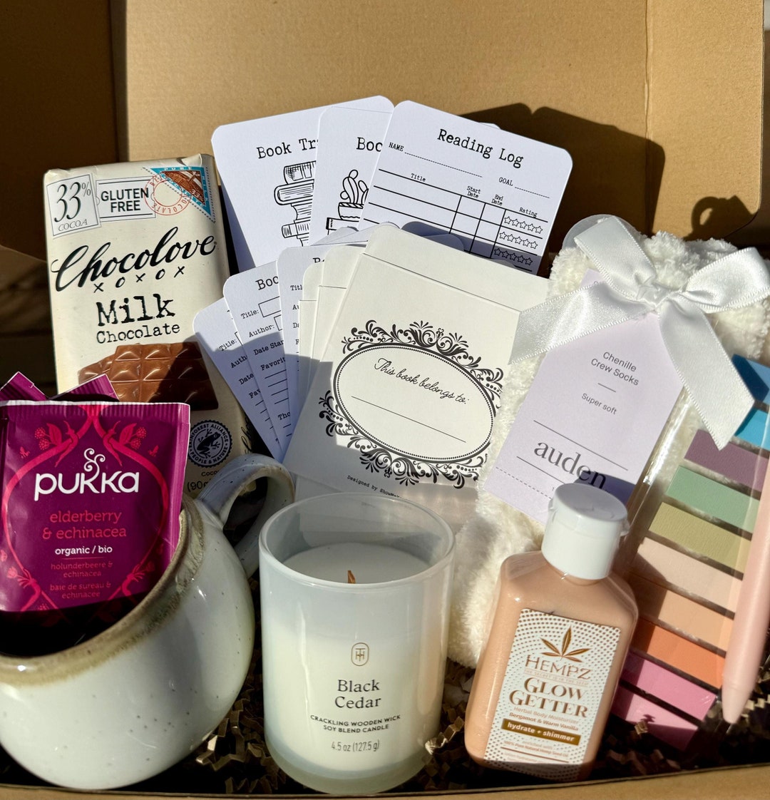 Book Lover Gift Box,blind Date With a Book Lover Gift Box Customizable ...