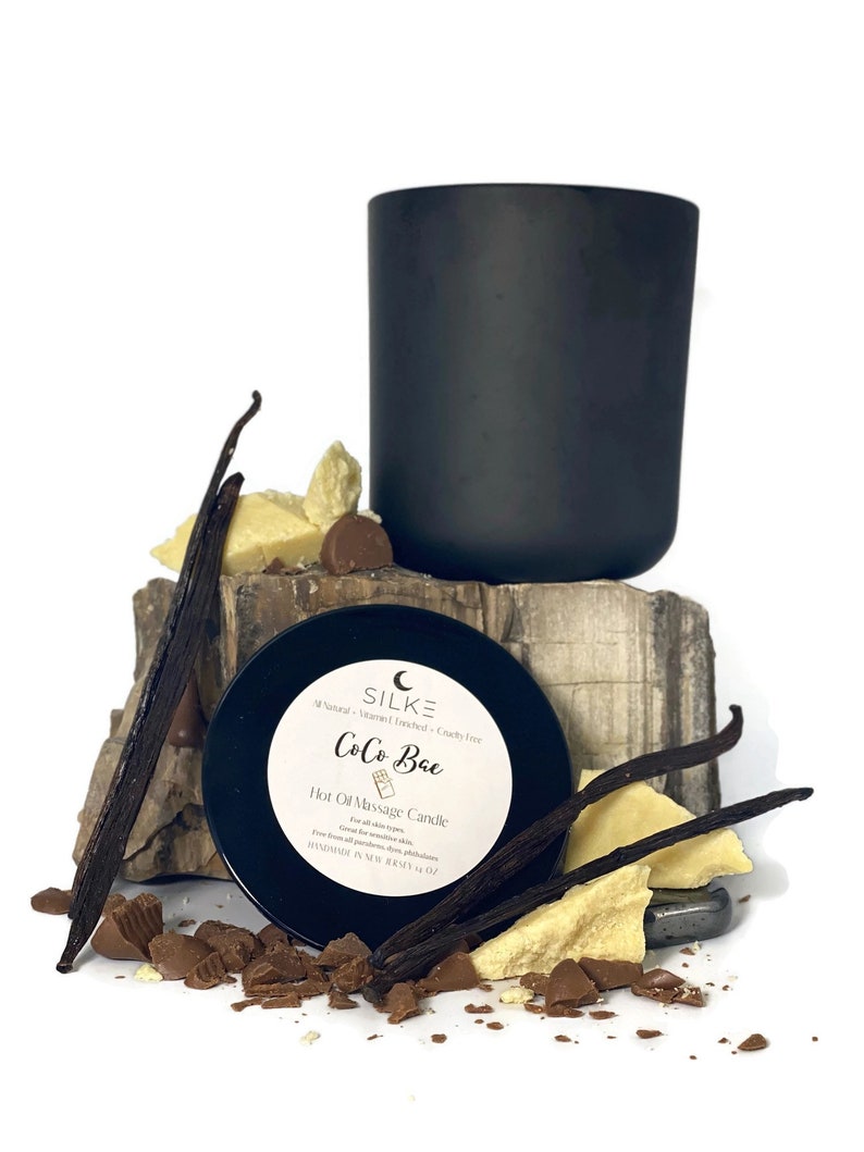 Silke ' Coco Bae' Hot Oil Massage Candle - Etsy