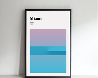 Abstract Miami Art - Etsy