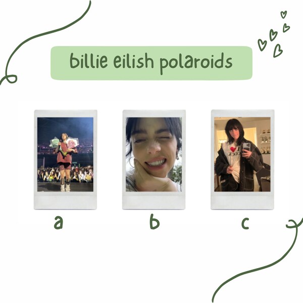 Billie Eilish Poster - Etsy