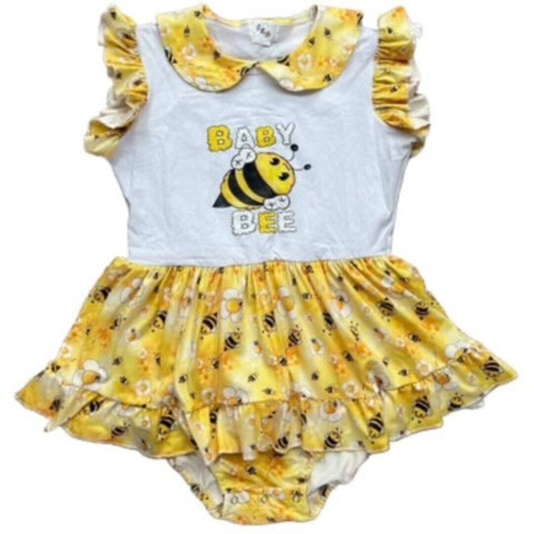 Baby Bee Romper Dress - Etsy