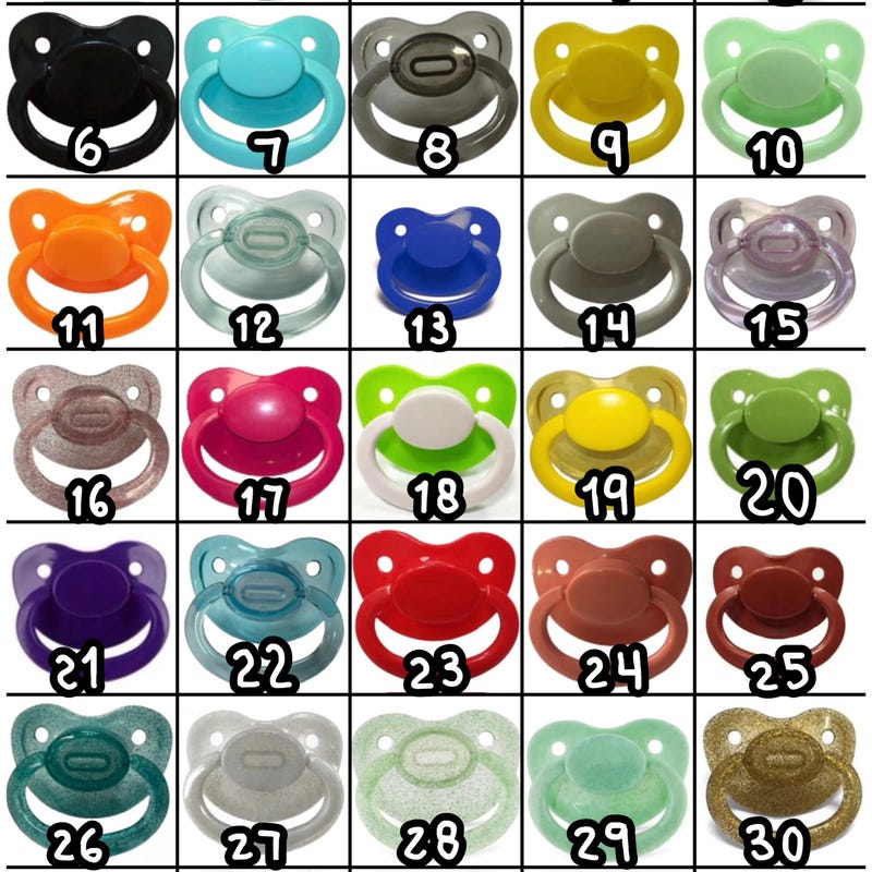 Pacifier Deco Adult - Etsy