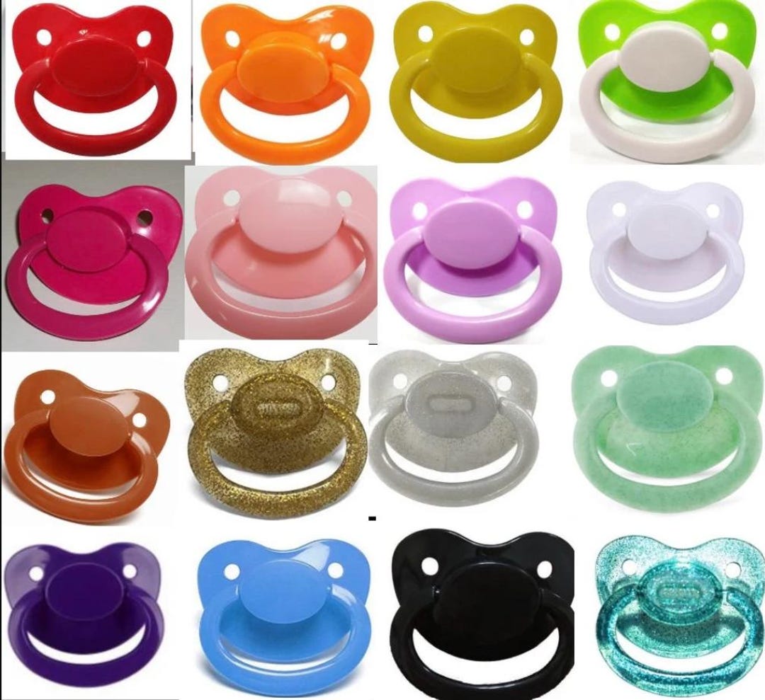 Adult Plain Pacifier - Etsy