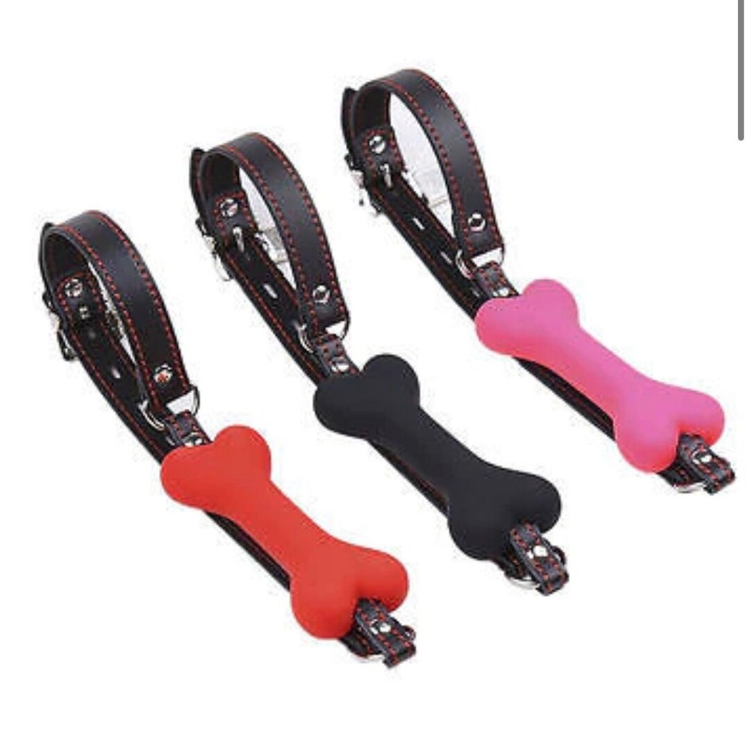 Gag Bone New Lockable Silicone Gag - Etsy
