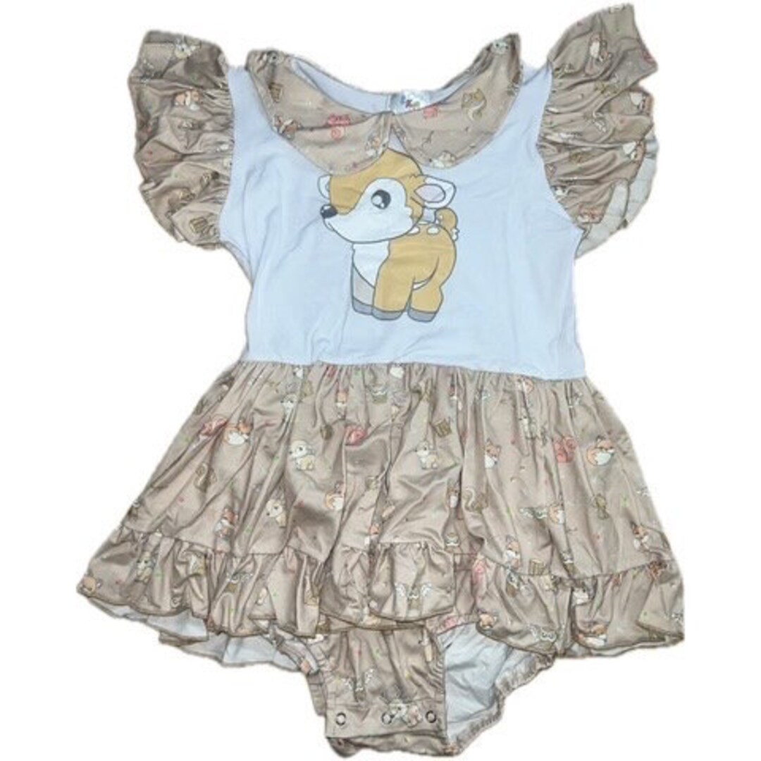 Doe Deer Romper Dress - Etsy