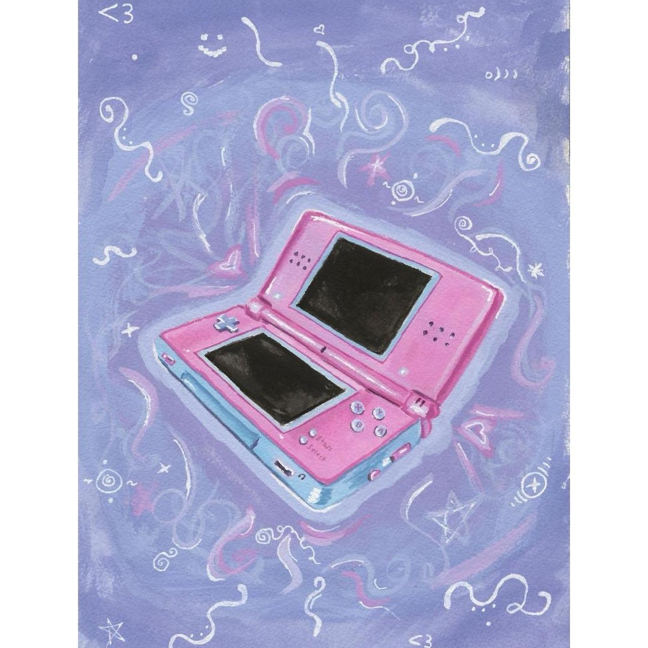 Start and Select ~ Prints of Nintendo DS Gouache Painting - Etsy
