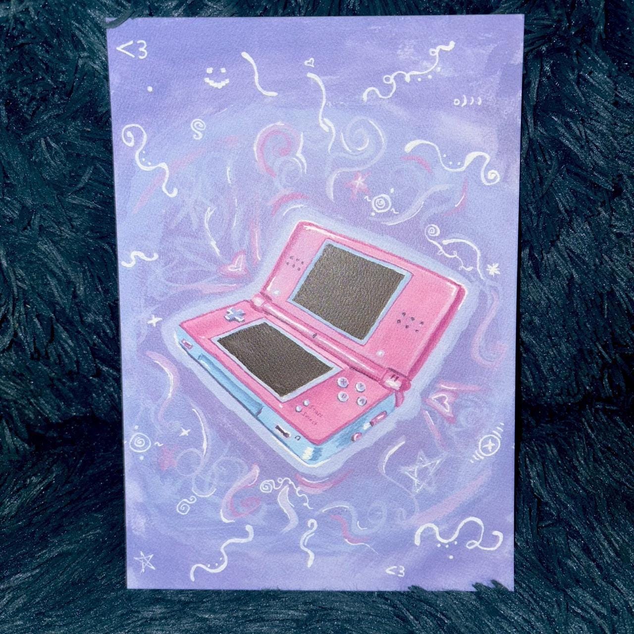 Start and Select ~ Prints of Nintendo DS Gouache Painting - Etsy