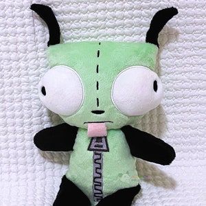 Invader Zim Inspired Gir Plush, Handmade and Made to Order - Etsy