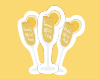 Mimosa Sticker | Etsy