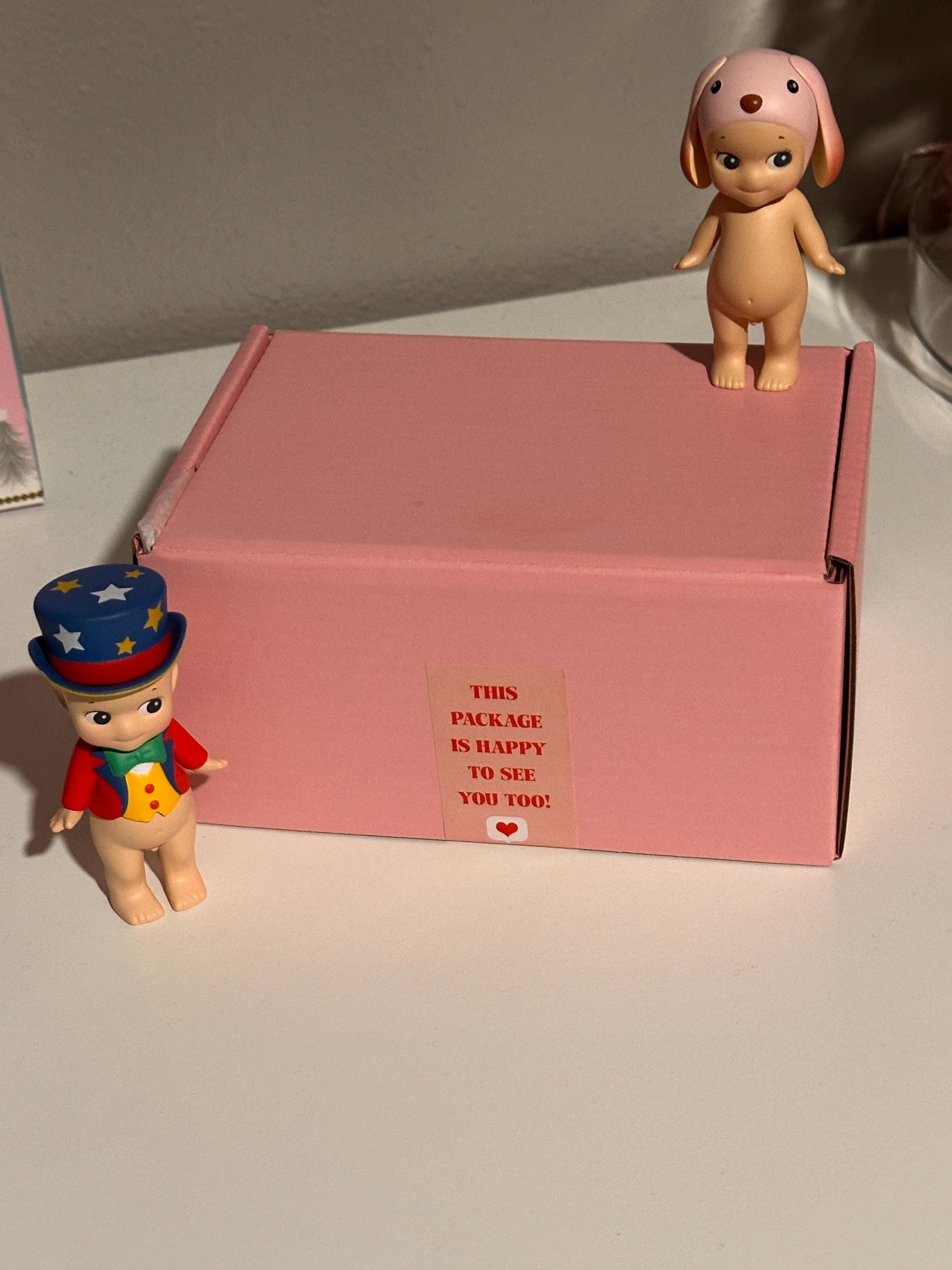 Sonny Angel Random Mystery Box With Figurine, Clear Pouch and Goodies ...