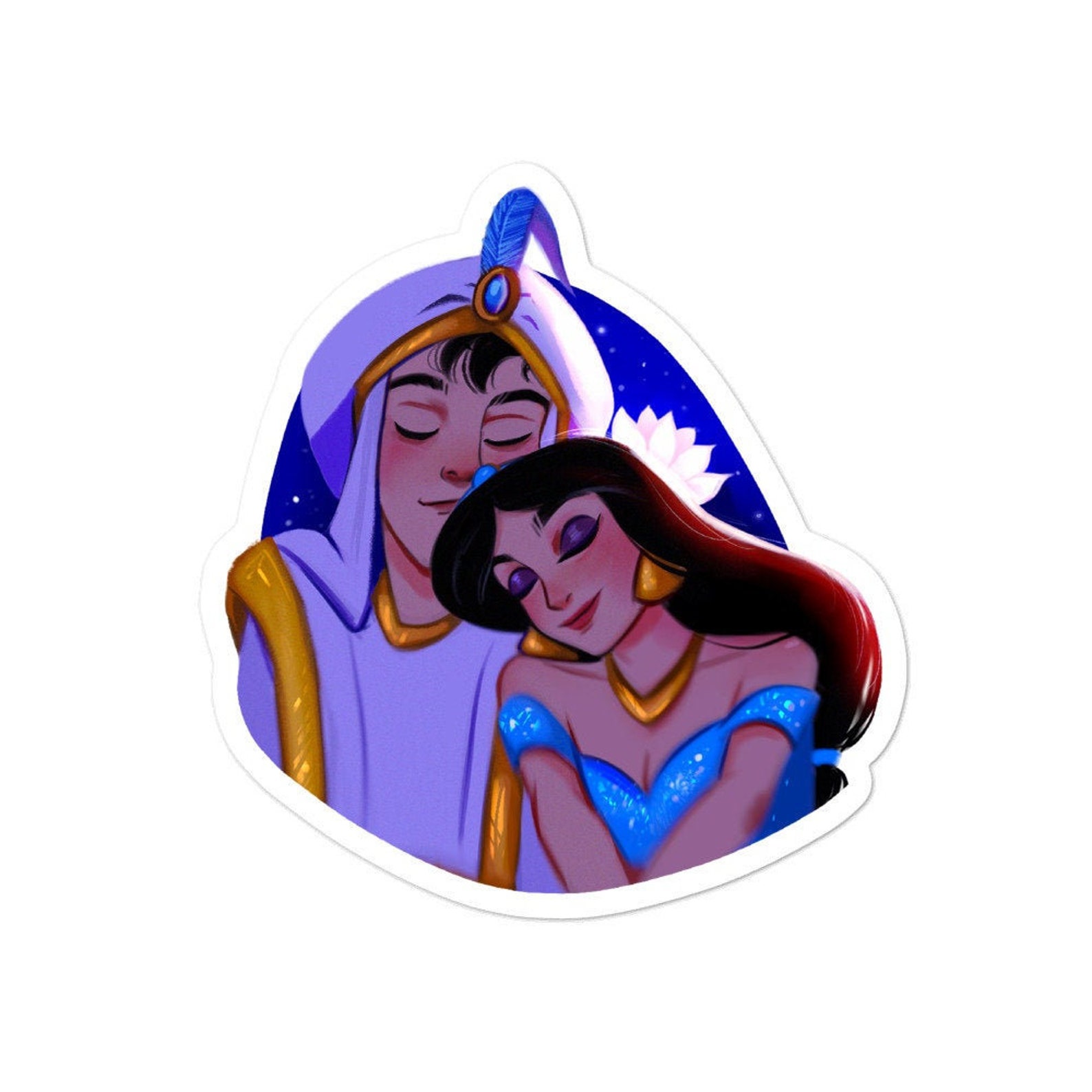 DISNEY VINYL STICKER Aladdin Disney Decal Aladdin Vinyl | Etsy