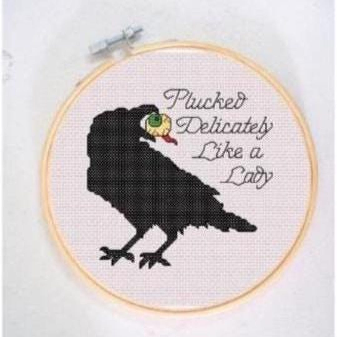 Cross Stitch PDF Pattern for Book Lovers, Delicately Like a Lady ...