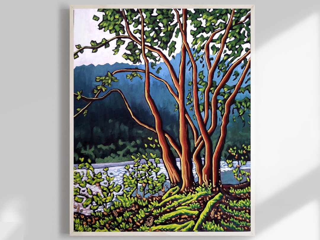 Off the Path | Squamish BC | Landscape Art Print - Etsy