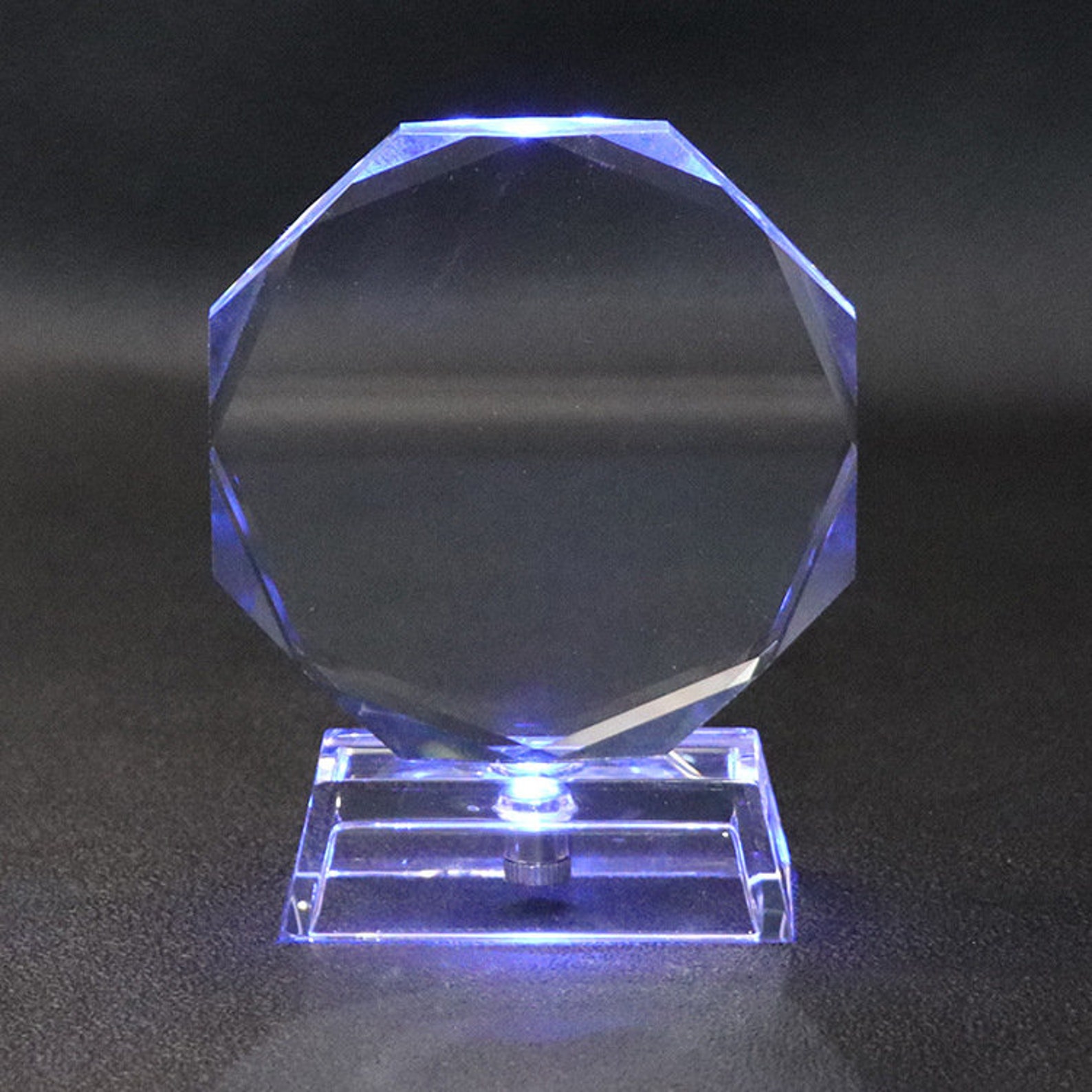 3D Custom Memorial Crystal Photo Personalized Your Picture - Etsy