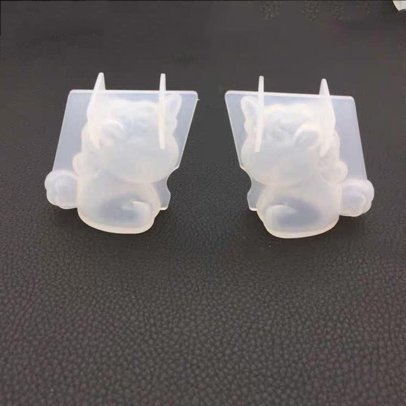 3d Unicorn Resin Mold Figure Casting Mold Unicorn Making Mold DIY Craft ...
