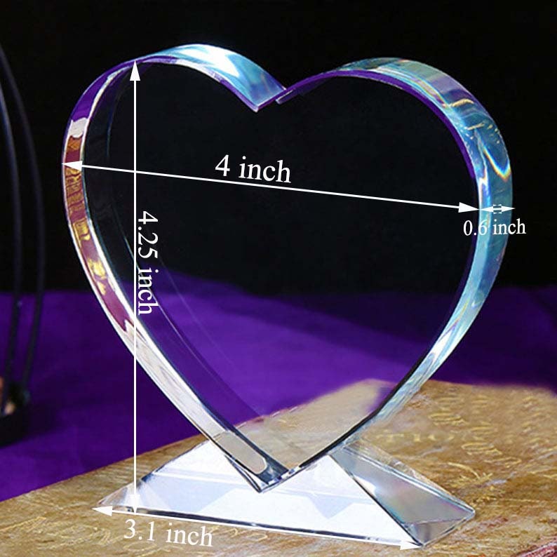 QB Souvenier Crystal Blank for Your Photo, Office Desktop Decor ...