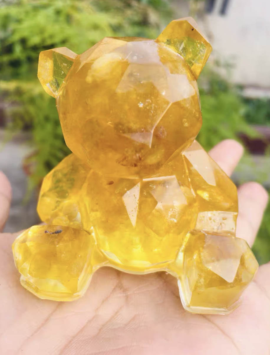 QB Souvenier Geometric Bear Resin Mold 3D Bear Silicone Mold - Etsy