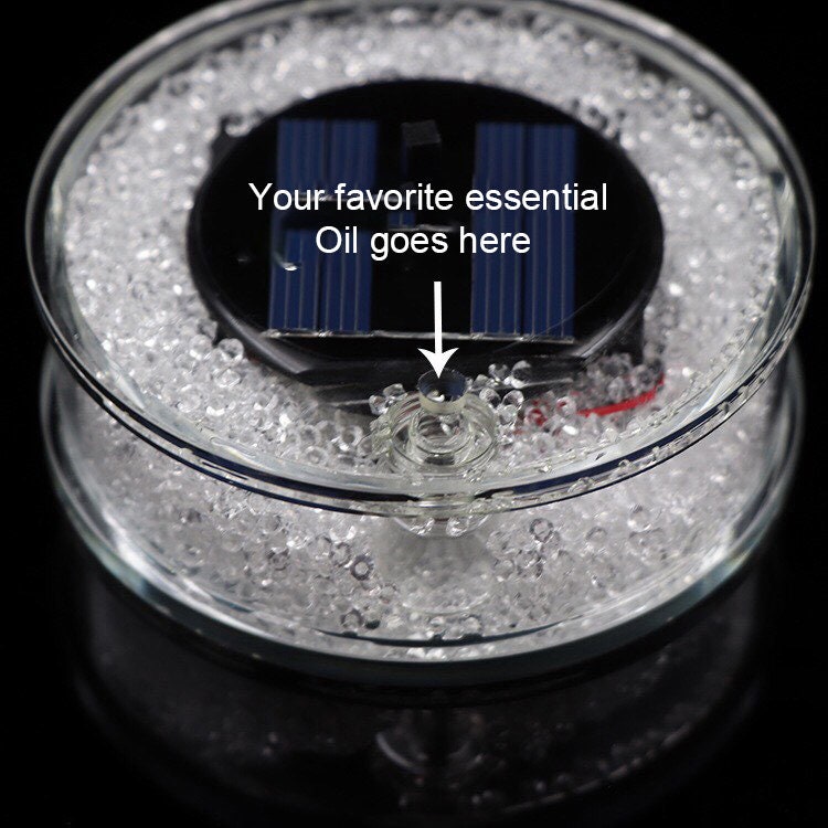 3d Spinning Crystal Custom Photo Frame Windmill With Fragrance - Etsy