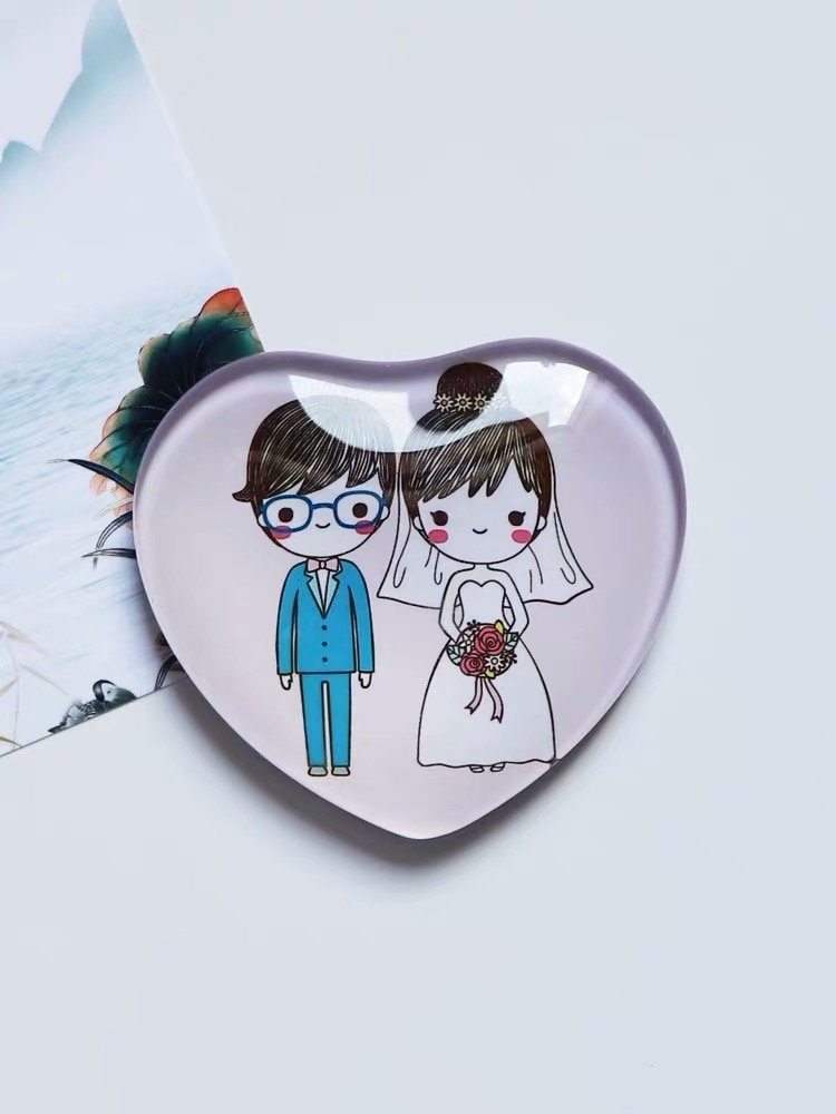 Custom Heart Photo Magnet, Custom Photo Magnet, Custom Fridge Magnet ...