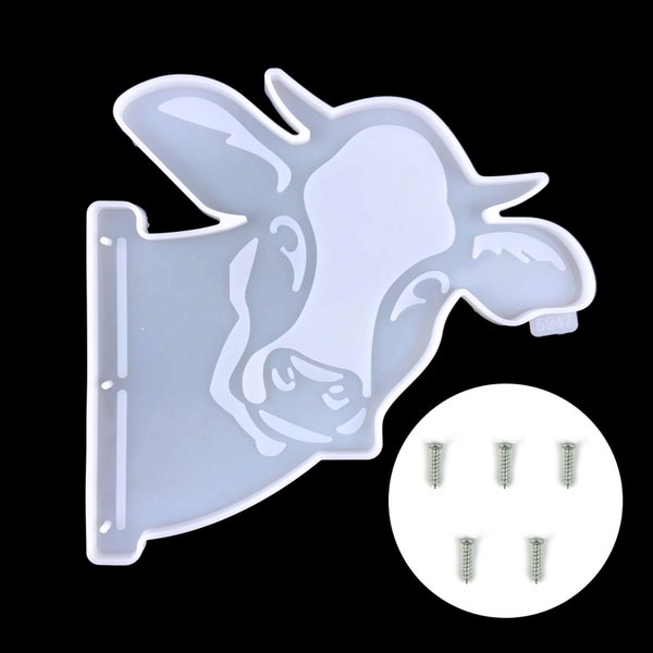 Cow Head Resin Molds - Etsy