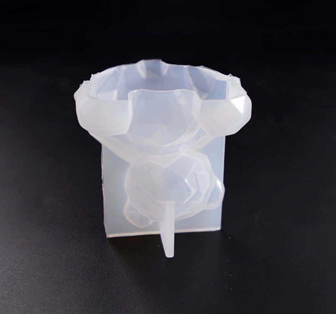 QB Souvenier Geometric Bear Resin Mold 3D Bear Silicone Mold - Etsy