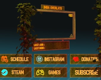 Last of Us Twitch Overlay - Etsy