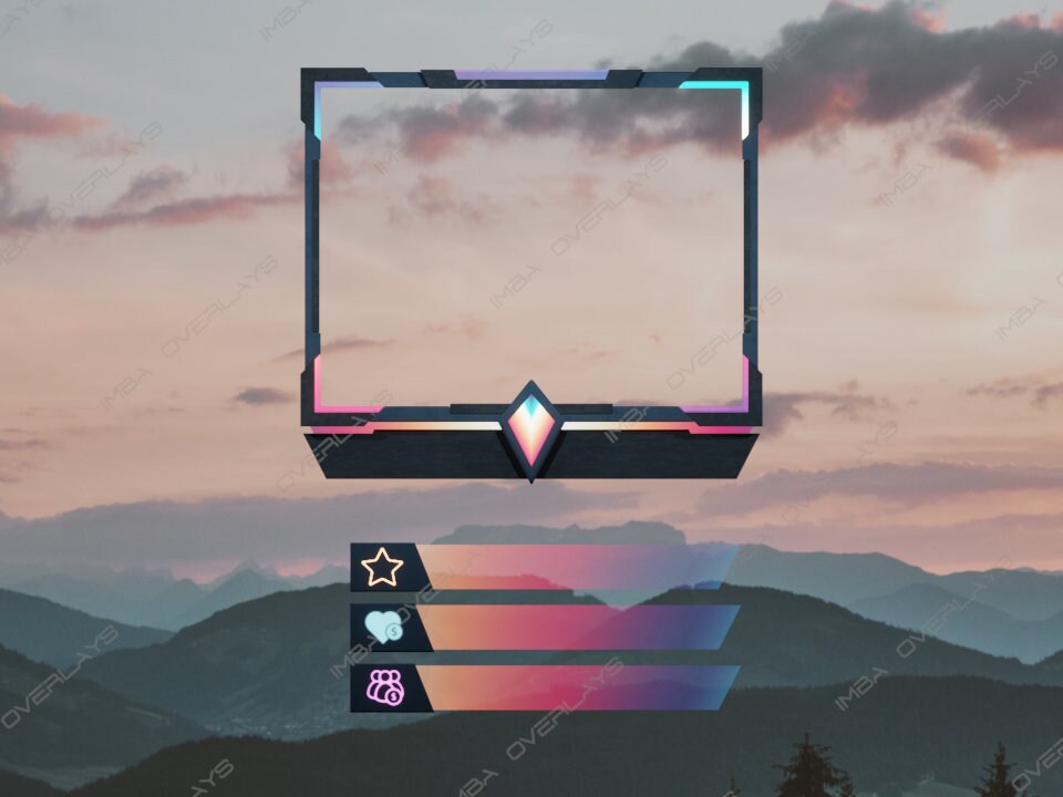 Sacred - Twitch Overlay - Animated Webcam Overlay 4:3 - Etsy Sacred - Twitch Overlay - Animated Webcam Overlay 4:3 - Etsy