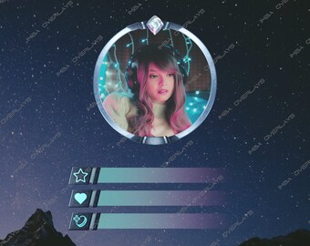 Diamond Twitch Overlay Animated Webcam Overlay and Panels | Etsy