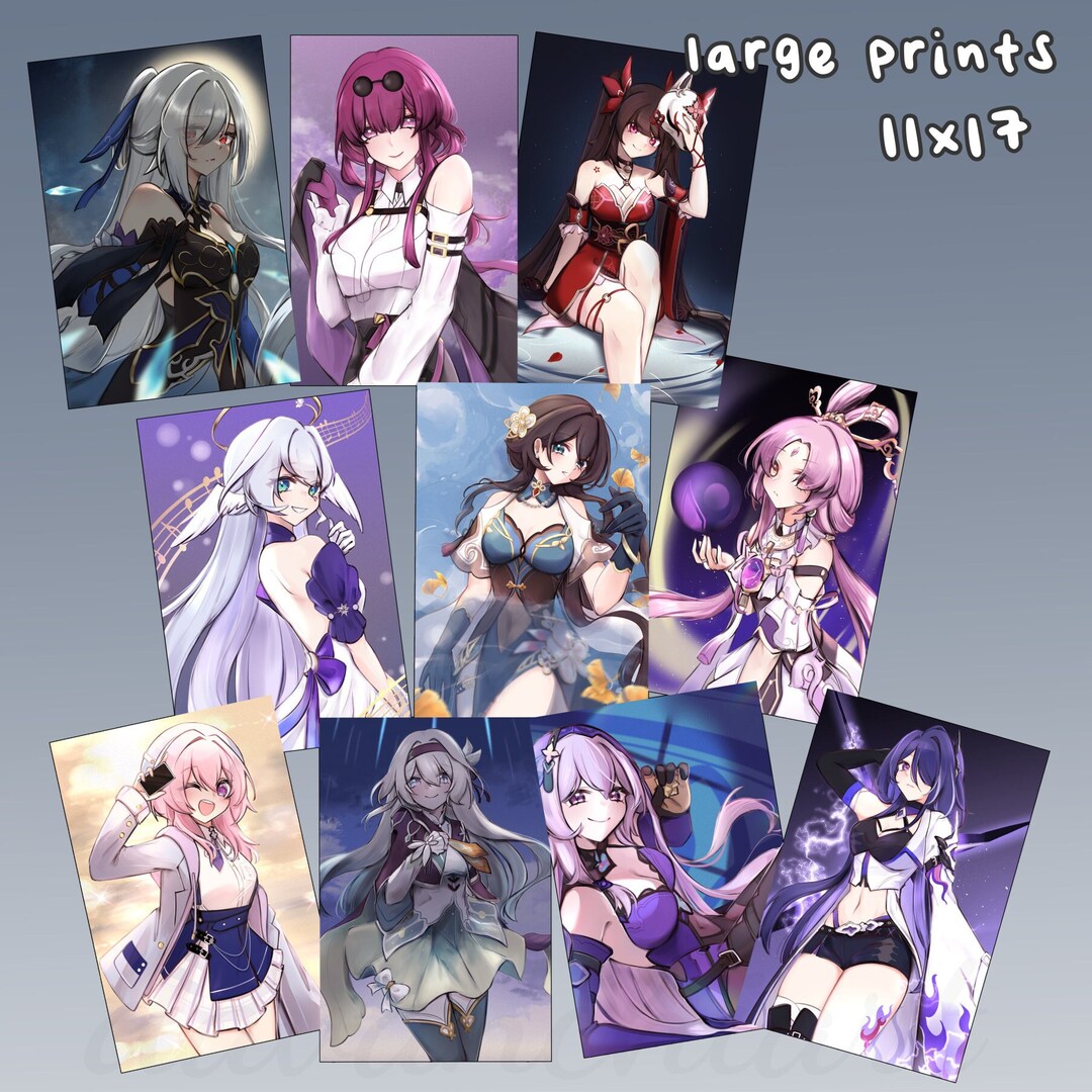 Mihoyo Honkai Star Rail Acheron Black Swan Jingliu Kafka Firefly Fu