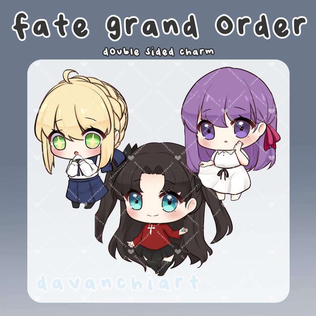 Fate Grand Order FGO Saber Arturia Pendragon Matou Sakura Tohsaka Rin ...