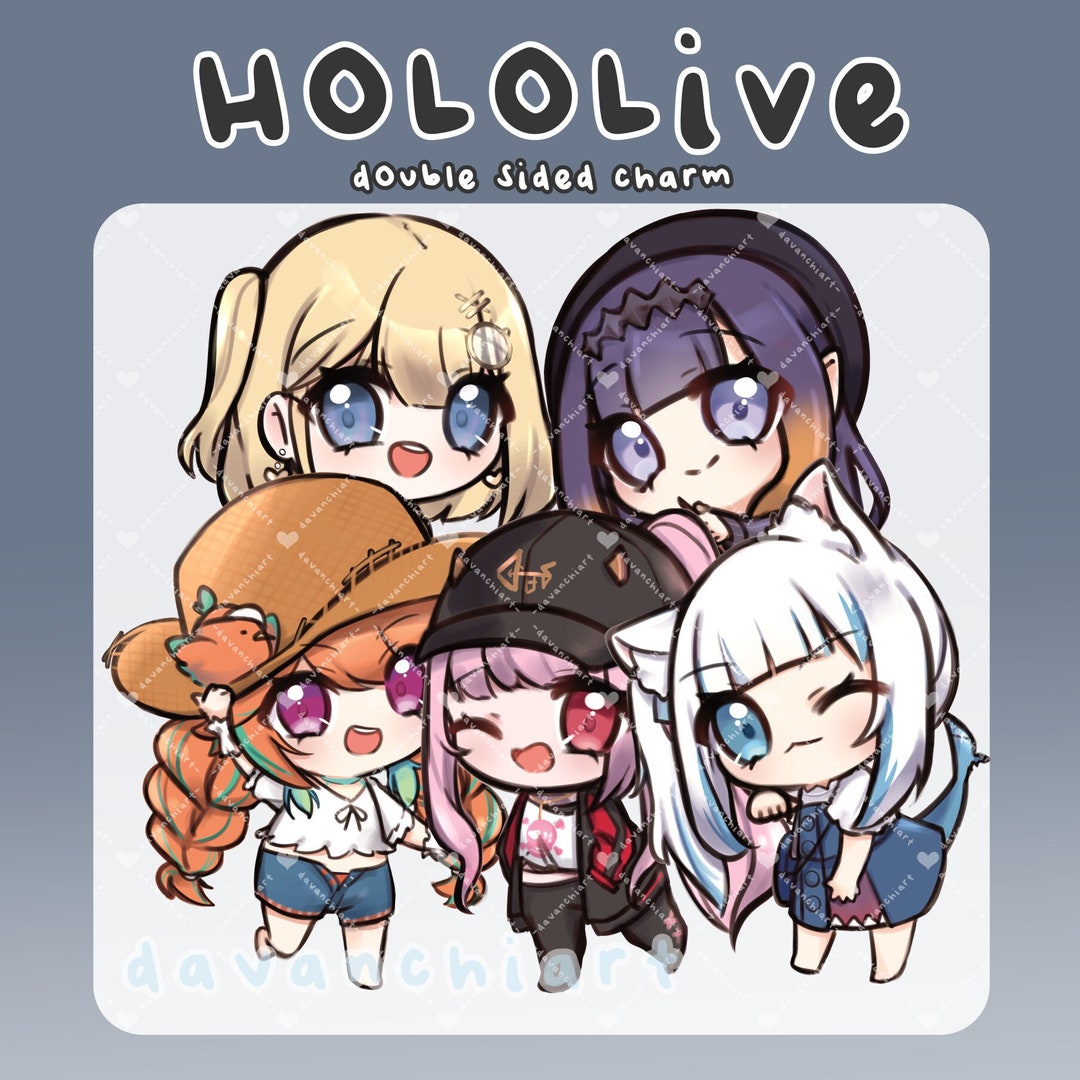 HOLOLIVE Vtuber Holoen Myth Gawr Gura Mori Calliope Ninomae Ina'nis ...