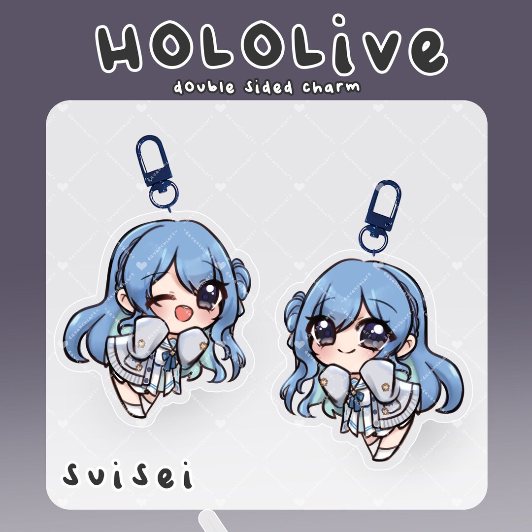 HOLOLIVE Vtuber Holo JP Hoshimachi Suisei Kyou Mo Kawaii Sui-chan Chibi ...