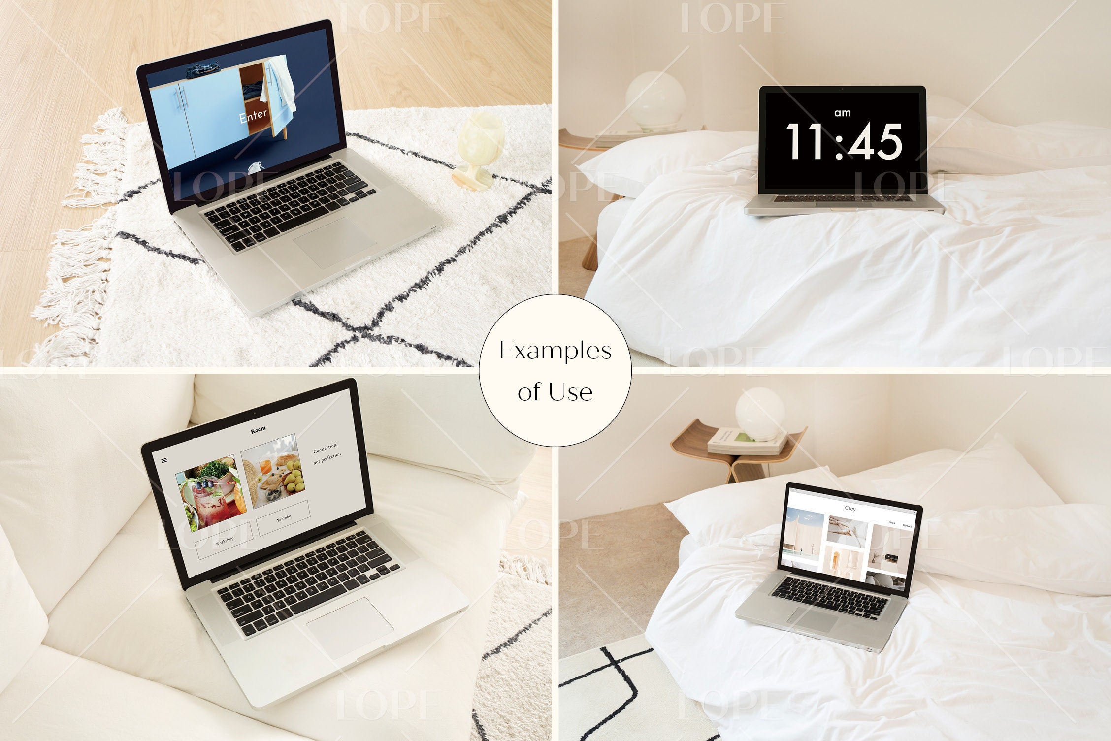 Digital Device Mockup Big Bundle Iphone, iPad Pro, MacBook Laptop ...