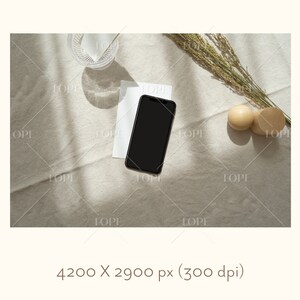 IPhone Mockup With Light and Shadow Mobile Mockup - Etsy