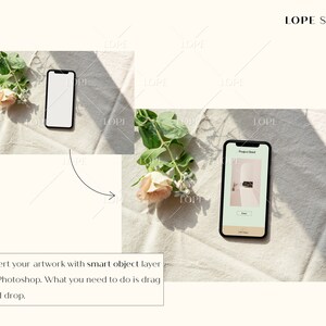 IPhone Mockup, Mobile Device Mockup, Digital Invitation Mockup - Etsy