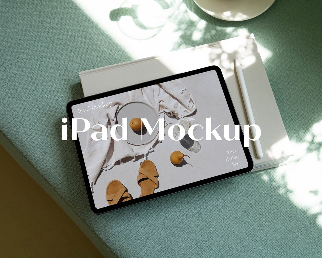 IPad Pro Screen Mockup, Digital Device Mock Up, Tablet Mockup, Instant ...