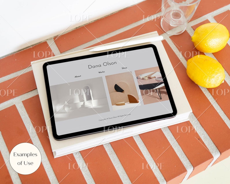 Ipad Pro Screen Mockup Digital Device Tablet Mock Up Instant - Etsy