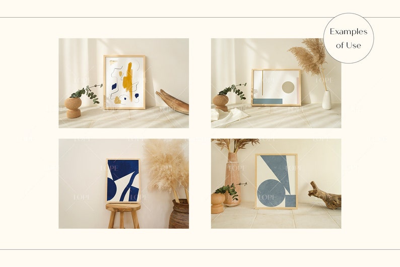 Frame Mockup Bundle Bright Clean Mockups Wall Art Mockup SET | Etsy